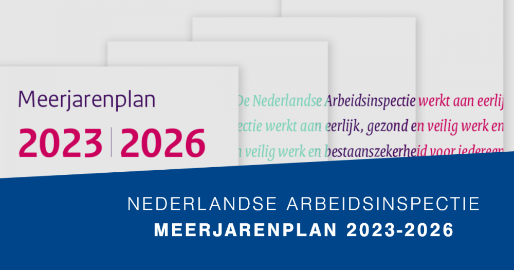 Het Meerjarenplan van de Nederlandse Arbeidsinspectie 2023-2026