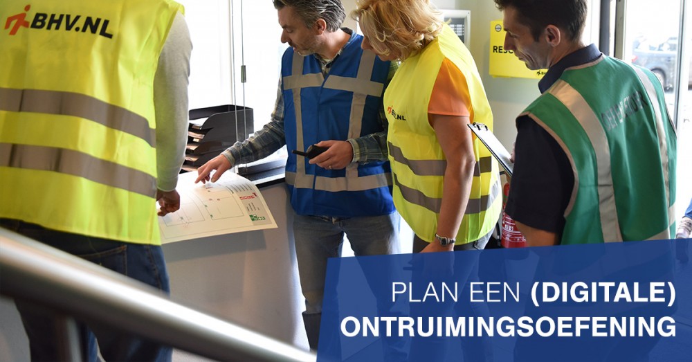 BHV.NL - ontruimingsoefening organiseren